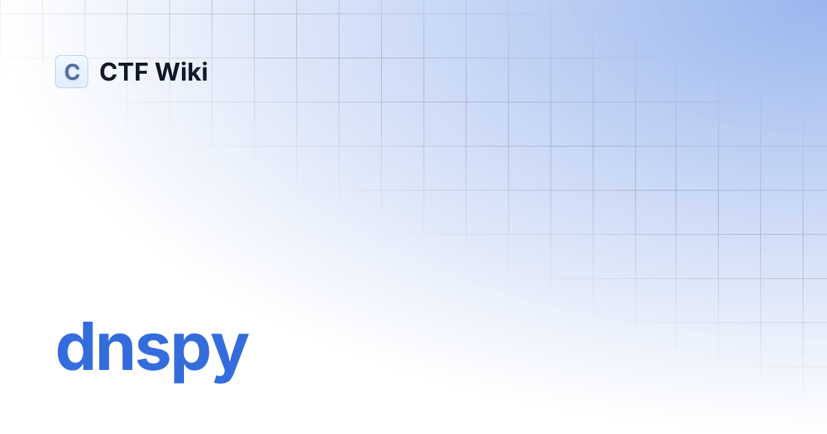 dnspy | CTF Wiki